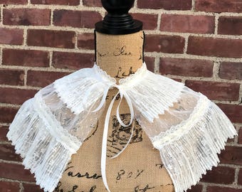 Cape with collar | Etsy