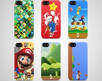 Mario iphone case | Etsy