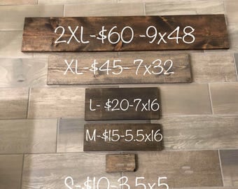 Large wood sign | Etsy