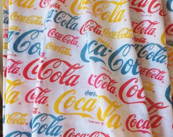 Coca cola fabric | Etsy