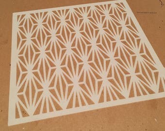 Geometric stencil | Etsy