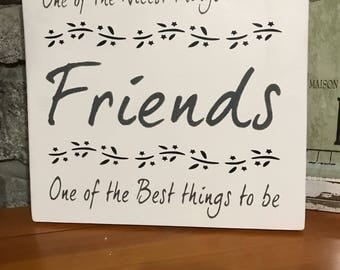 Friends sign | Etsy