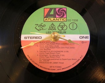 Led zeppelin clock | Etsy