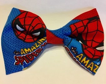 Spider man bow | Etsy