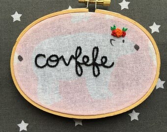 Swear embroidery | Etsy