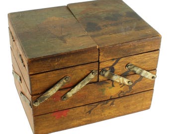 Fold out jewelry box | Etsy