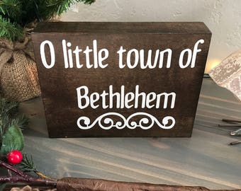 Christmas carol sign | Etsy