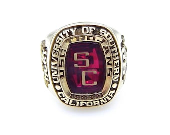 10k gold class ring | Etsy