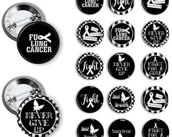 Lung cancer ribbon | Etsy