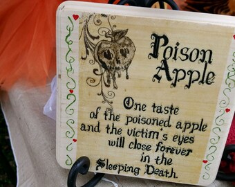 Poison apple | Etsy