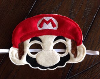 Super mario masks | Etsy