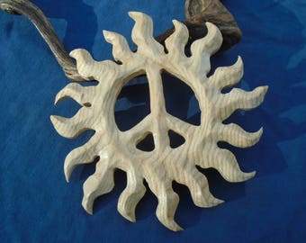 Peace sign wall art | Etsy