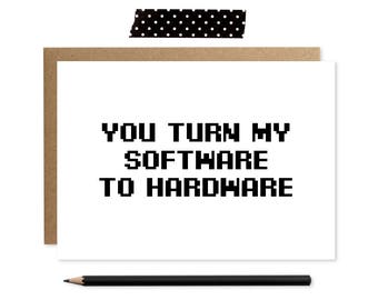 Computer card | Etsy