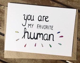 I love my human | Etsy