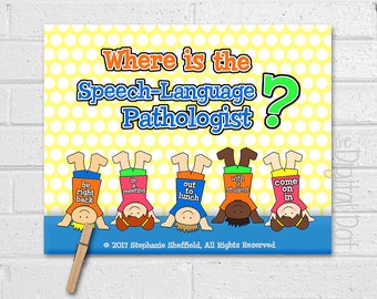 Testing Classroom Print Classroom Testing Door Sign