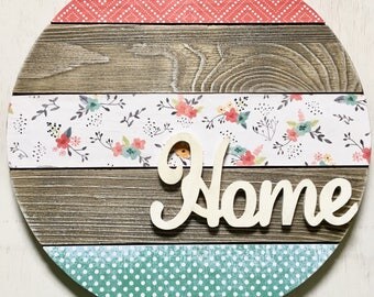 Spring wood sign | Etsy