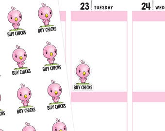 Chicken stickers | Etsy