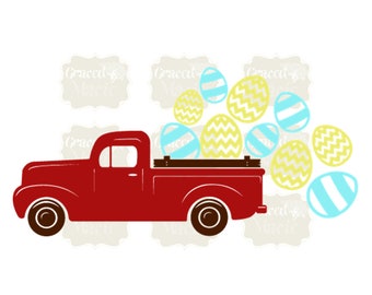 Easter egg truck | Etsy