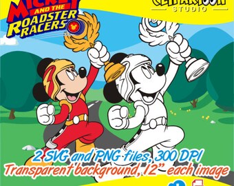 Roadster racers svg | Etsy