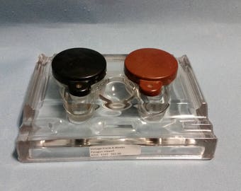 Double inkwell | Etsy