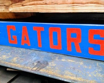 Florida gators sign | Etsy