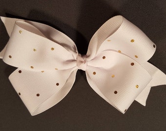 Red hair bow beautiful hair bow boutique hair bow