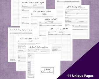 Birthday Party Planner PDF File/Printable