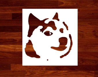 Husky template | Etsy