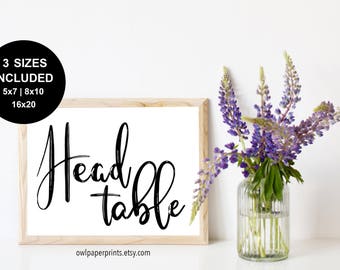 Head table | Etsy