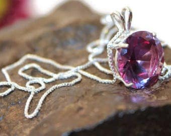 Alexandrite necklace | Etsy