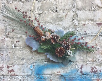 Modern wreath | Etsy