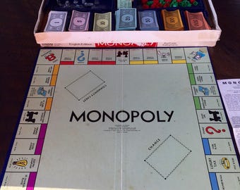 Monopoly game pieces | Etsy