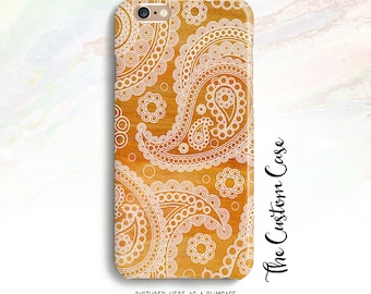 Paisley phone Case Boho Chic Paisley in 6 colors Iphone Case