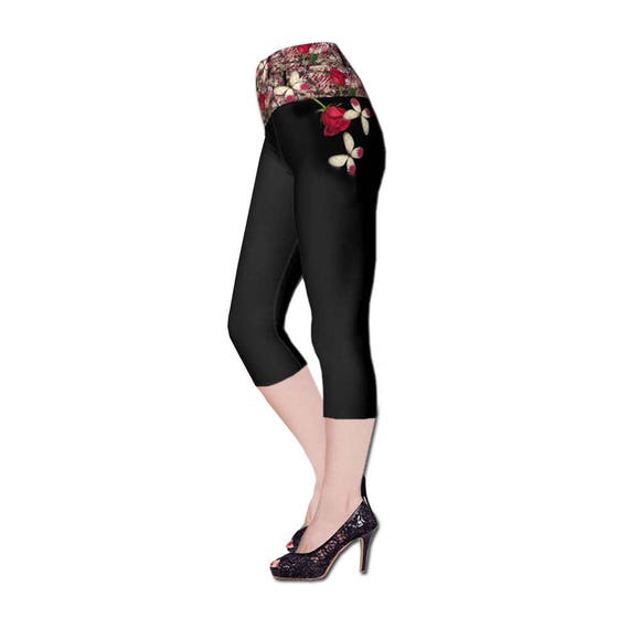 Classic Yoga Leggings Designer Capris. High Performance