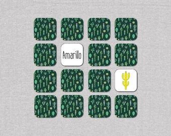 Color flashcards | Etsy