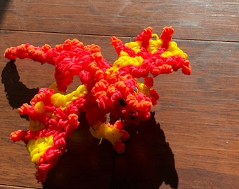 Rubber band dragon | Etsy