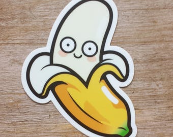 Banana stickers | Etsy