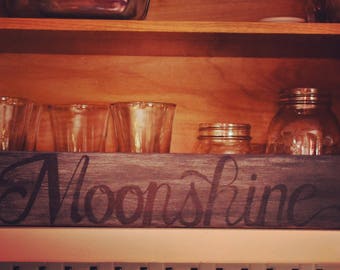 Moonshine sign | Etsy