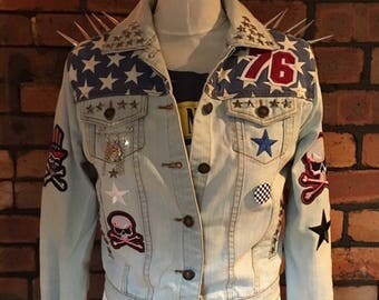 Punk jacket | Etsy