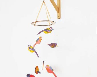 Bird mobile | Etsy
