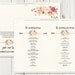 Boho Wedding Program Template Bohemian Love. DIY