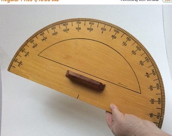 Vintage protractor | Etsy