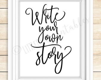 Write your own story | Etsy