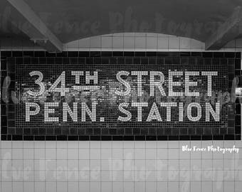 Train station sign | Etsy