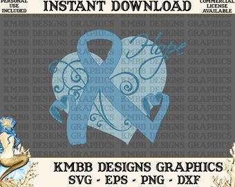 Ribbon heart svg | Etsy