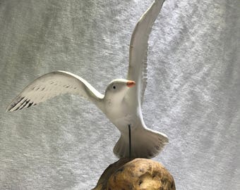 Wood seagulls | Etsy