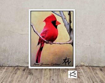 Cardinal card | Etsy