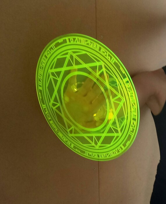 Dr Doctor Strange Marvel Magic Rings Spell Casting Glyphs