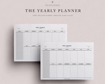 A3 desk planner | Etsy