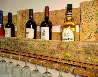 Unique wine rack | Etsy